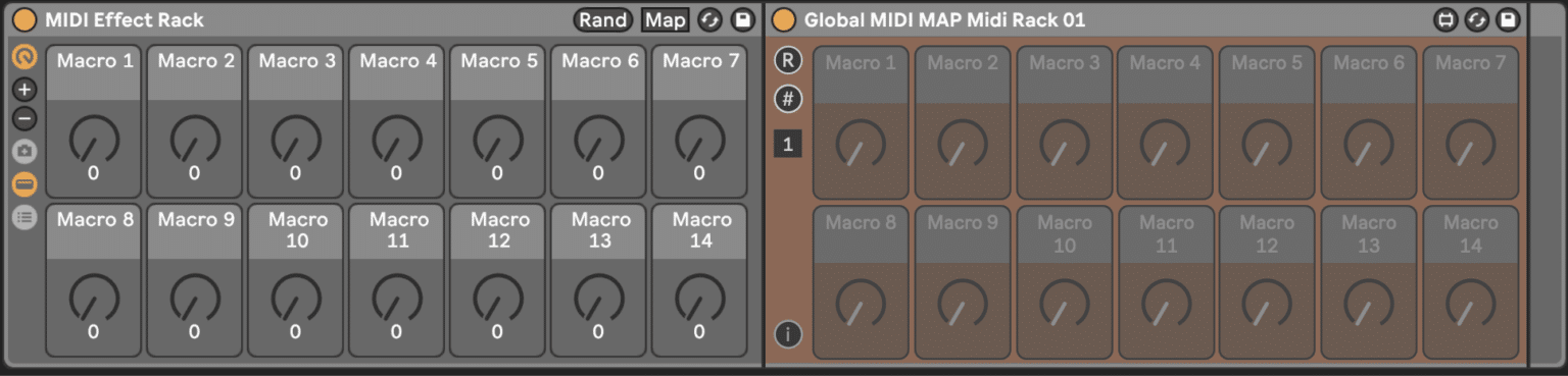 Global MIDI MAP presets for Ableton Live – ABLETON DRUMMER